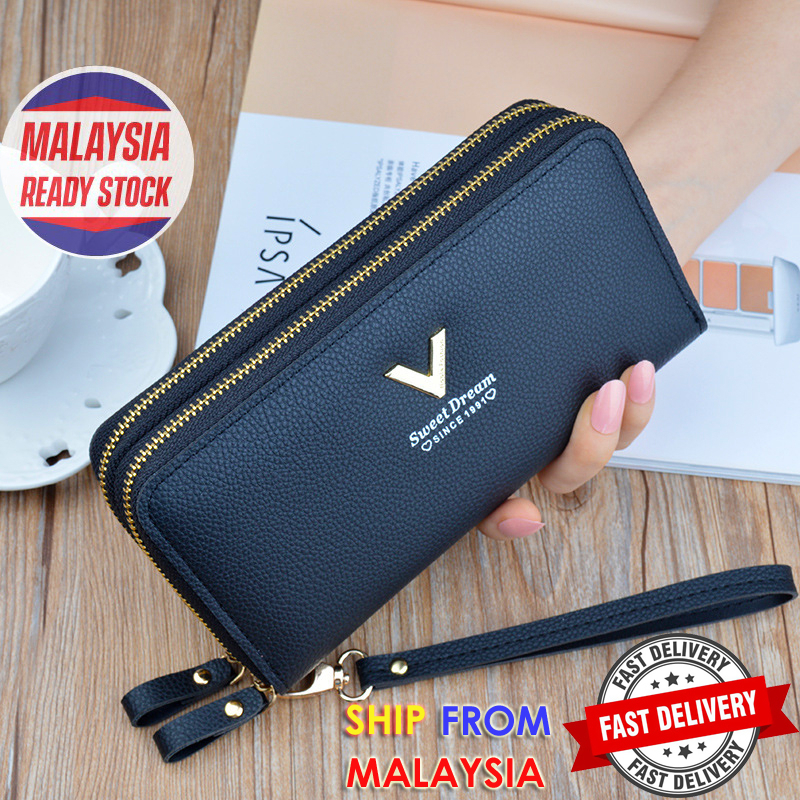 【Classic】Women Wallet Lady Purse Handbag Multi-Card Holder Wallets PU ...