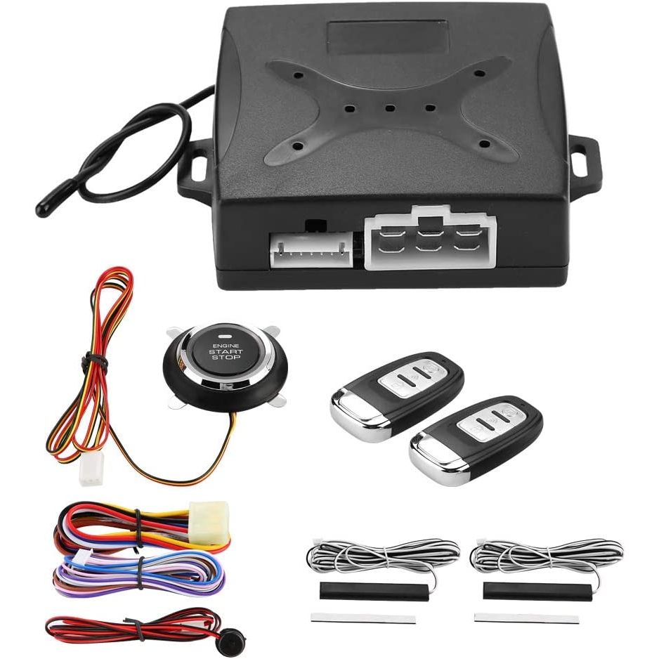 Car Alarm Security System, Universal Car Alarm System Engine Ignition ...