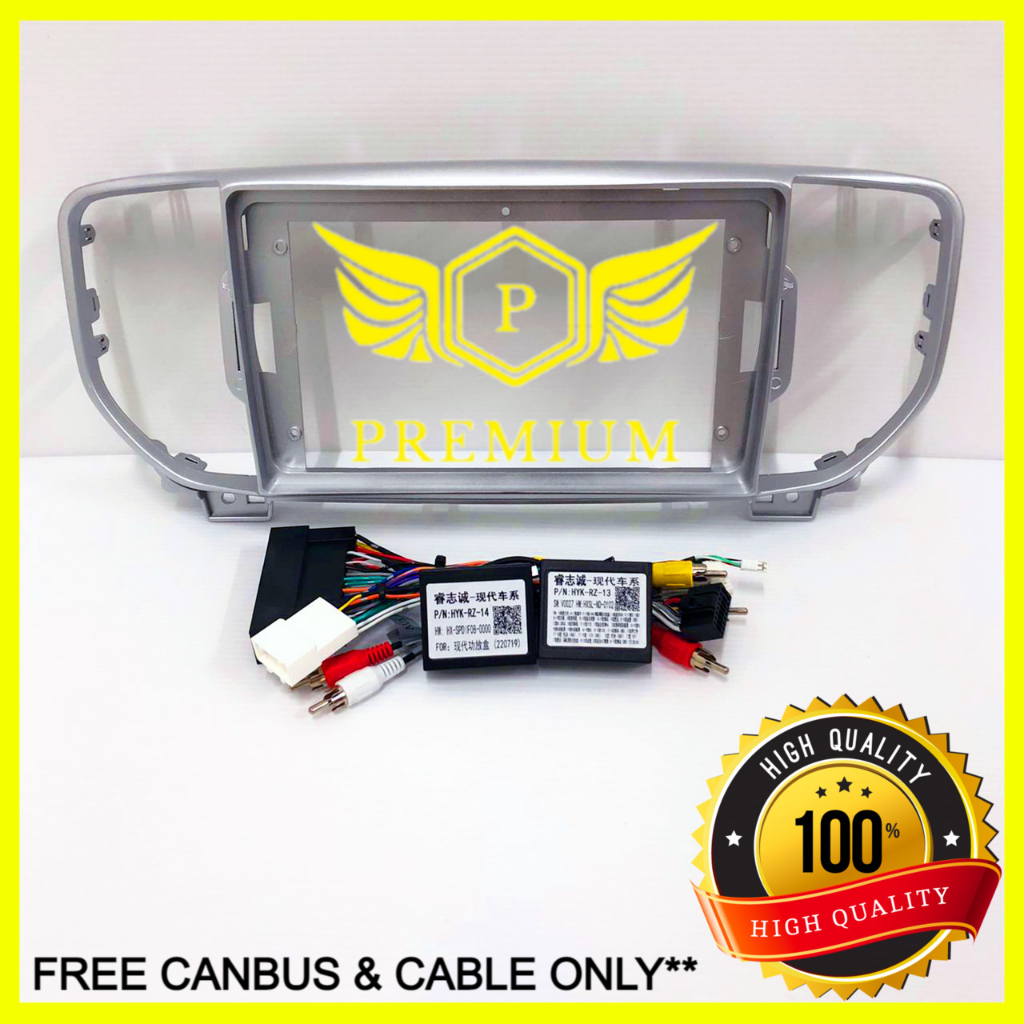 KIA SPORTAGE 2015-2018 9 INCH ANDROID CASING (FREE CANBUS+CABLE+6PCS SCREWS) | Shopee Malaysia