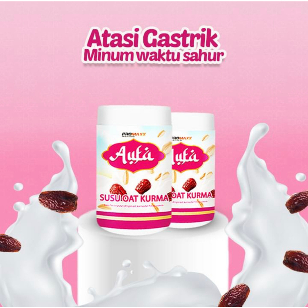 NEW EDITION SUSU KURMA OAT SUSU AUFA PROMAXX ORIGINAL HQ | Shopee Malaysia