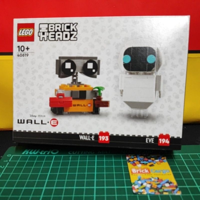 LEGO Brickheadz 40619 - WALL-E & EVE | Shopee Malaysia