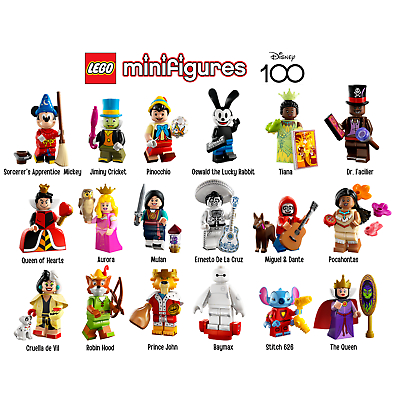 [MrBrickHunt] Lego 71038 Disney Minifigures Series 3 - Loose Pcs | Shopee Malaysia