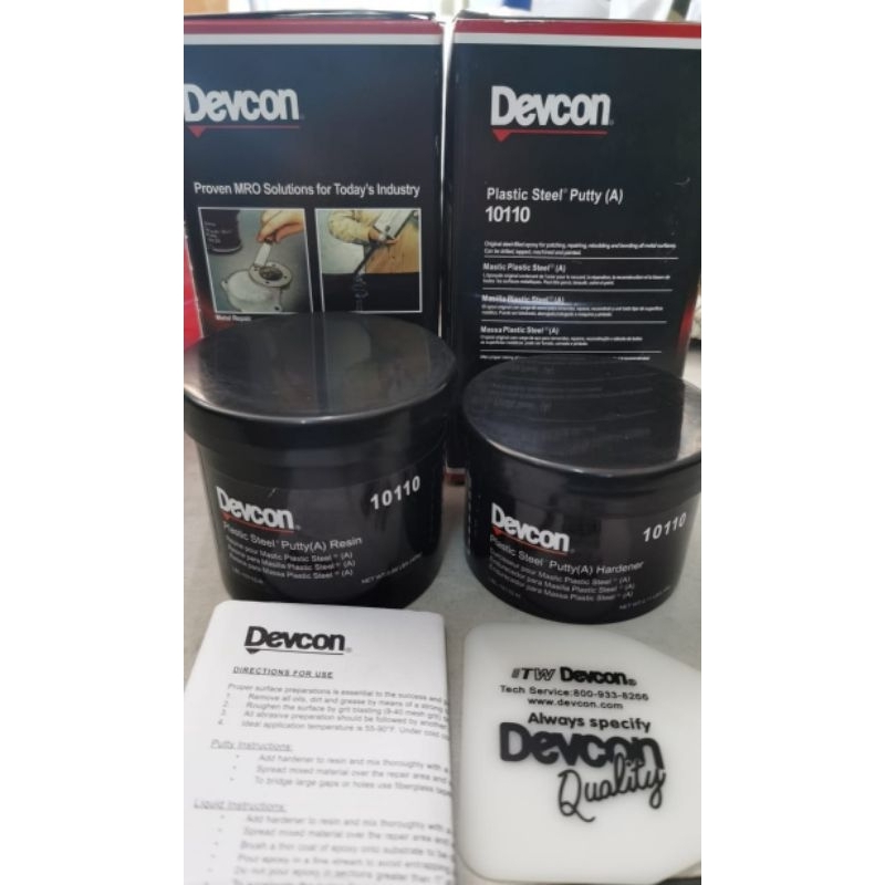 Devcon Plastic steel putty (a) original made in usa 454g | Shopee Malaysia