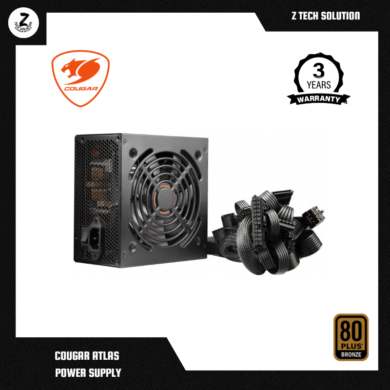 COUGAR Atlas 650/750 80+ Bronze Power Supply ( 650W/750W ) | Shopee ...