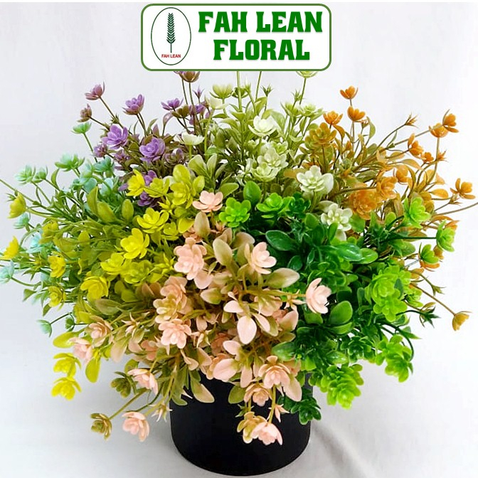 Artificial Mini Flower 33cm /Bunga Hiasan Hand Bouquet Bunga Tangan ...