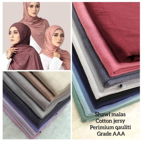 SHAWL COTTON JERSEY HIGH QUALITY HIJAB TUDUNG MUSLIM TUDUNG SHAWL TUDUNG TUDUNG COTTON TUDUNG ...