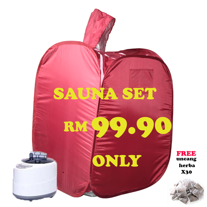 SAUNA Complete Set Portable Steam Home Bag Sauna Tent Foldable SLIMMING ...