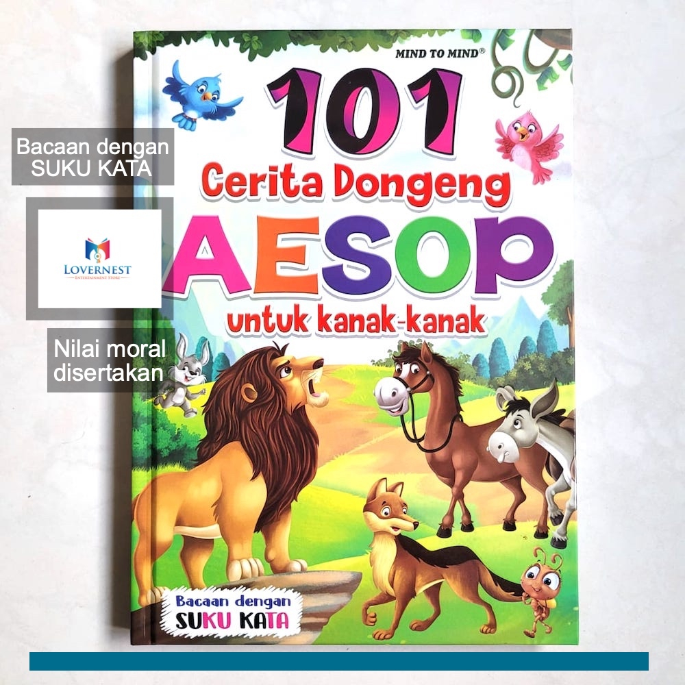 LOVERNEST Mind To Mind 101 Cerita Dongeng Aesop Untuk Kanak-Kanak BUKU ...