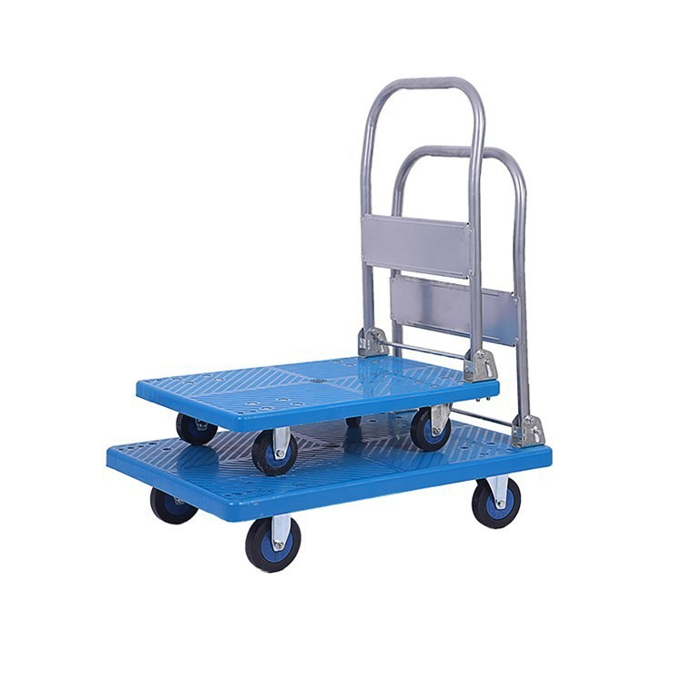 Trolley 150KG / 300KG Heavy Duty Iron/ PVC Foldable Platform Hand Truck ...
