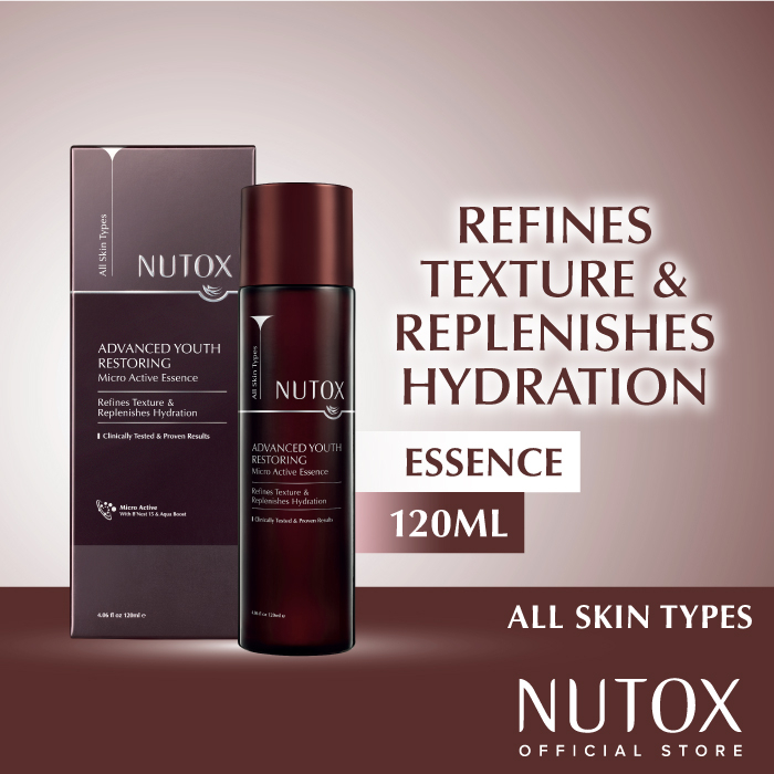Nutox Advanced Youth Restoring Micro Active Essence 120ml (All Skin ...