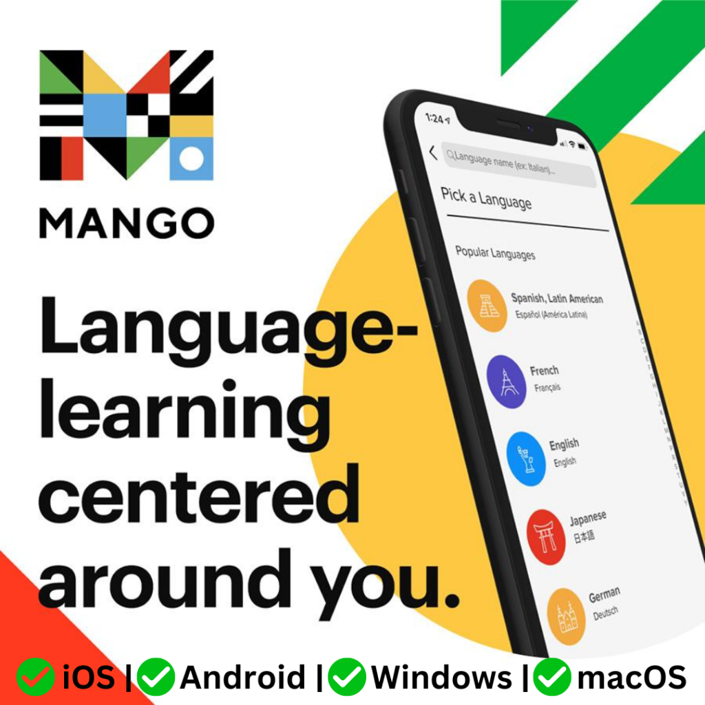 MANGO Language-learning 1 Year PREMIUM Subscription | iOS | Android ...