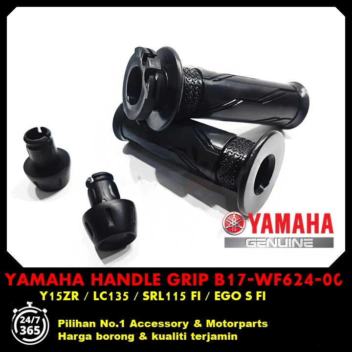 HANDLE GRIP + BALANCER END GRIP YAMAHA Y16 Y15 LC135(NEW) NVX LAGENDA-Z ...
