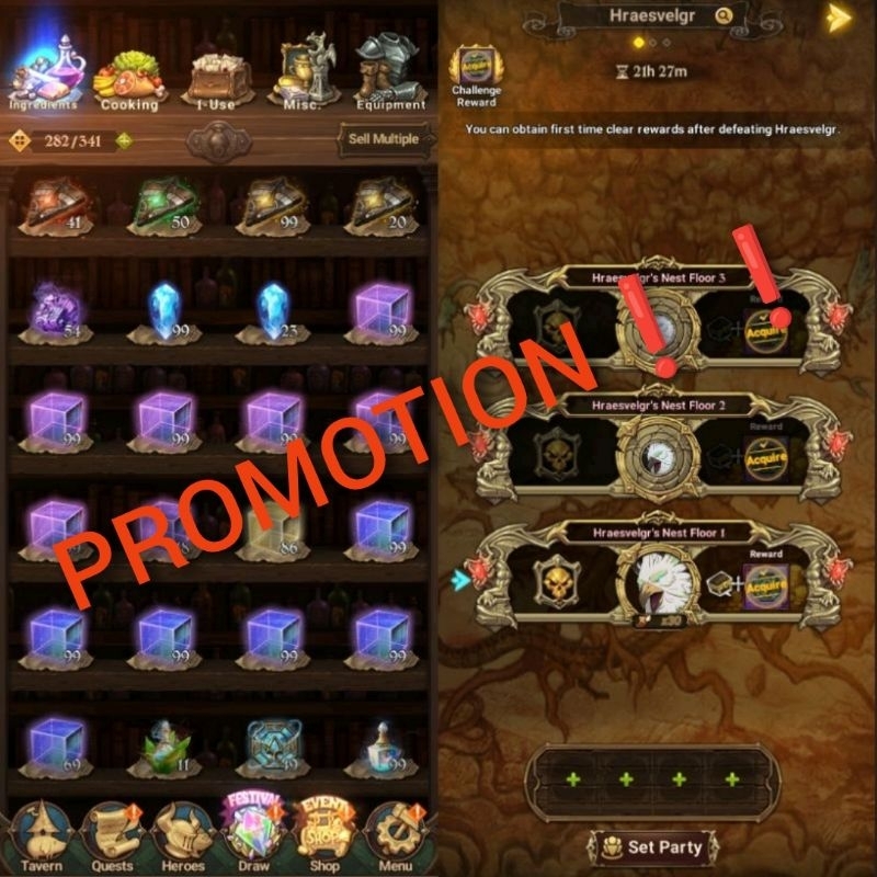 7ds Grand Cross Relic Etc Farming | Shopee Malaysia