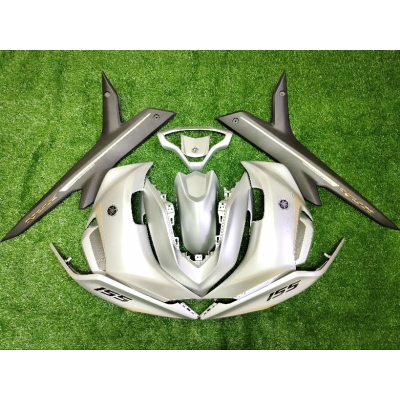YAMAHA NVX 155 V2 COVERSET SILVER ORIGINAL ( USED) | Shopee Malaysia