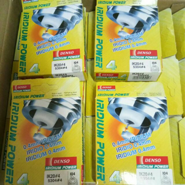 Denso Iridium IK20 Power Spark Plug P/Myvi/Waja/Wira/City/Jazz | Shopee ...