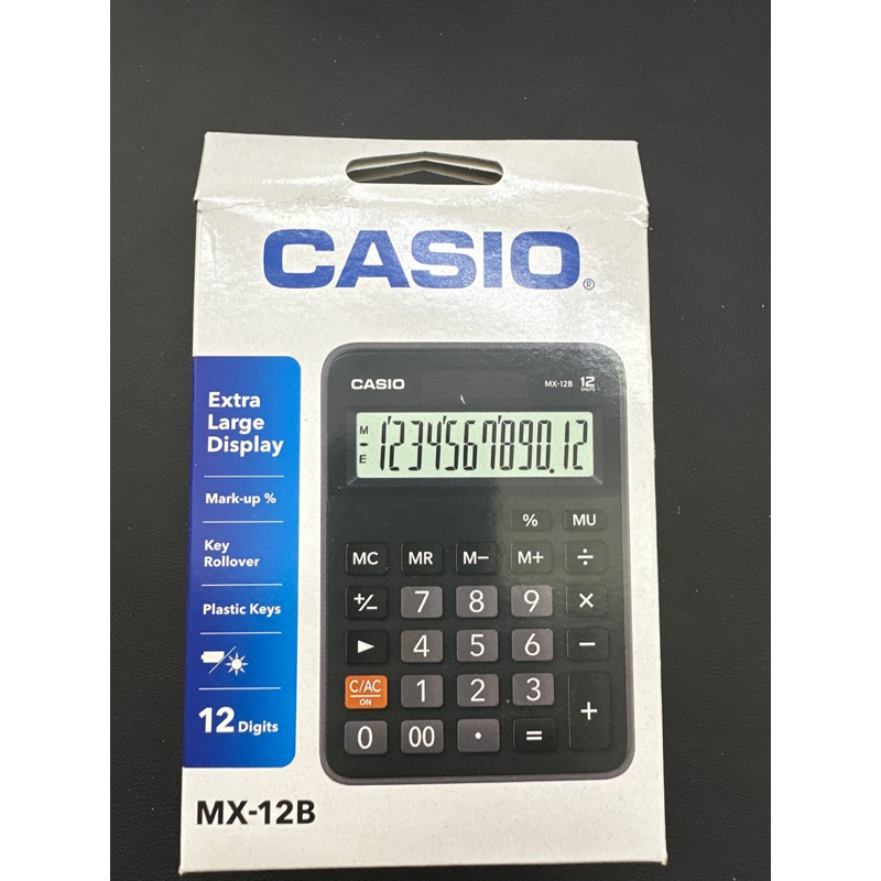 Casio Calculator MX-12B | Shopee Malaysia