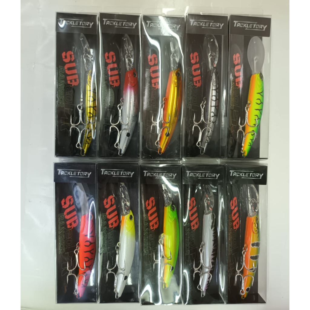 TACKLE TORY SUB RANGER 120DR FLOATING FISHING LURE | Shopee Malaysia