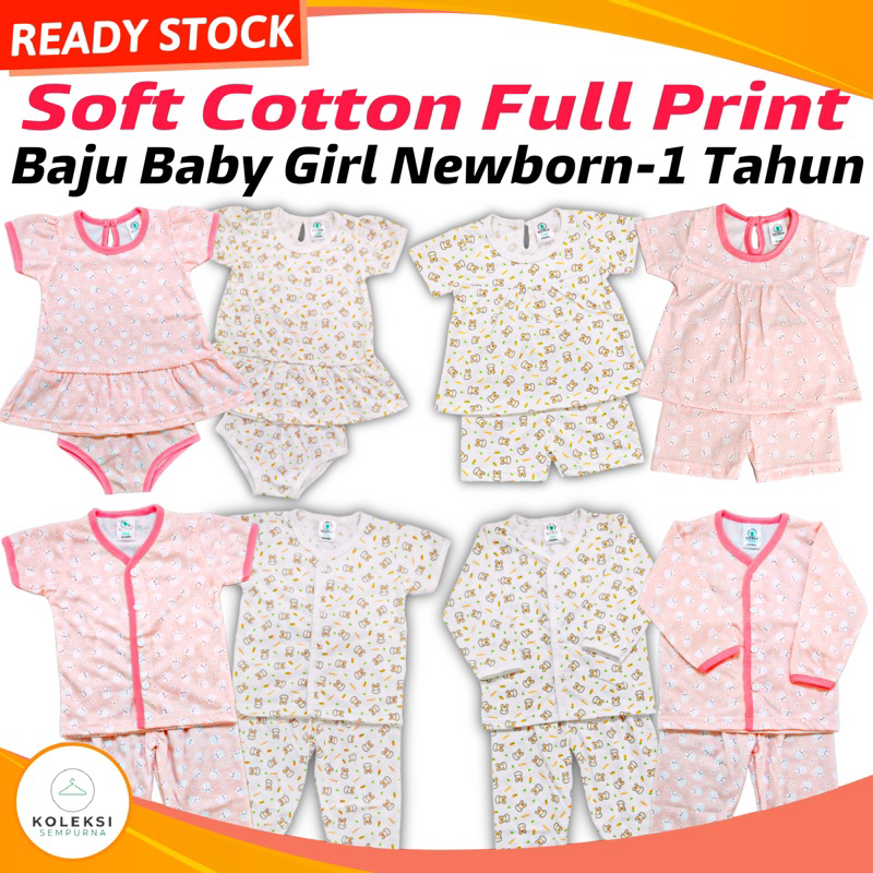 KOLEKSI SEMPURNA Newborn Baby Clothing Baju Baby Girl Dresses Romper ...