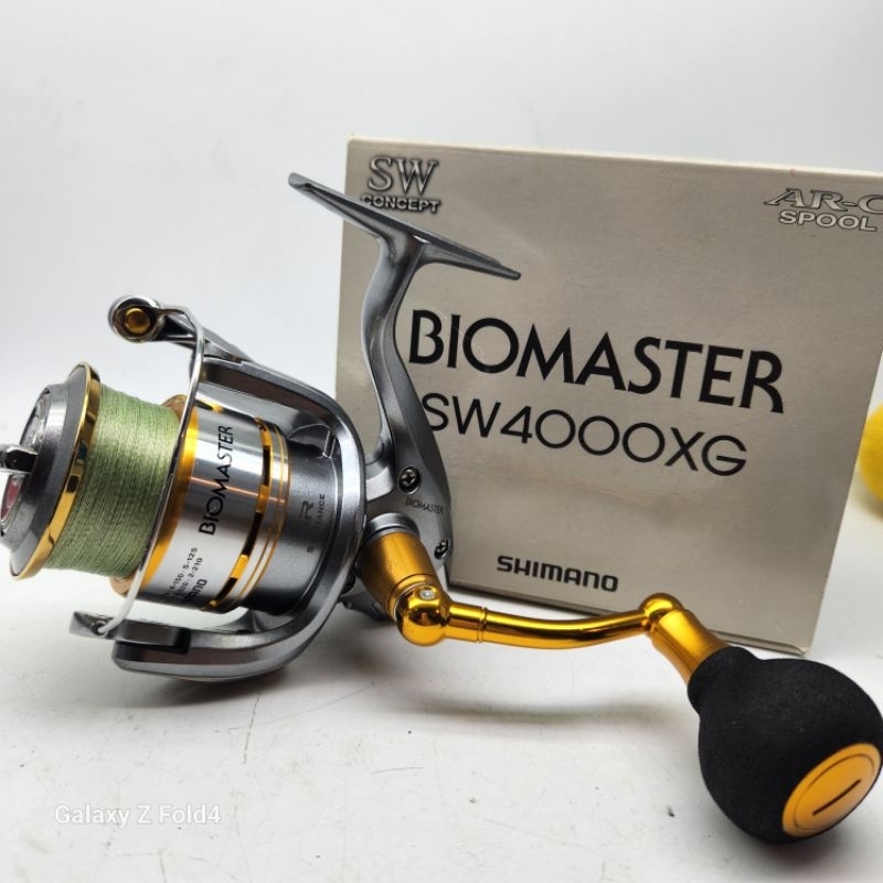 Shimano Biomaster SW4000XG USED ( JAPAN . JARANG PAKAI . TIP TOP ...
