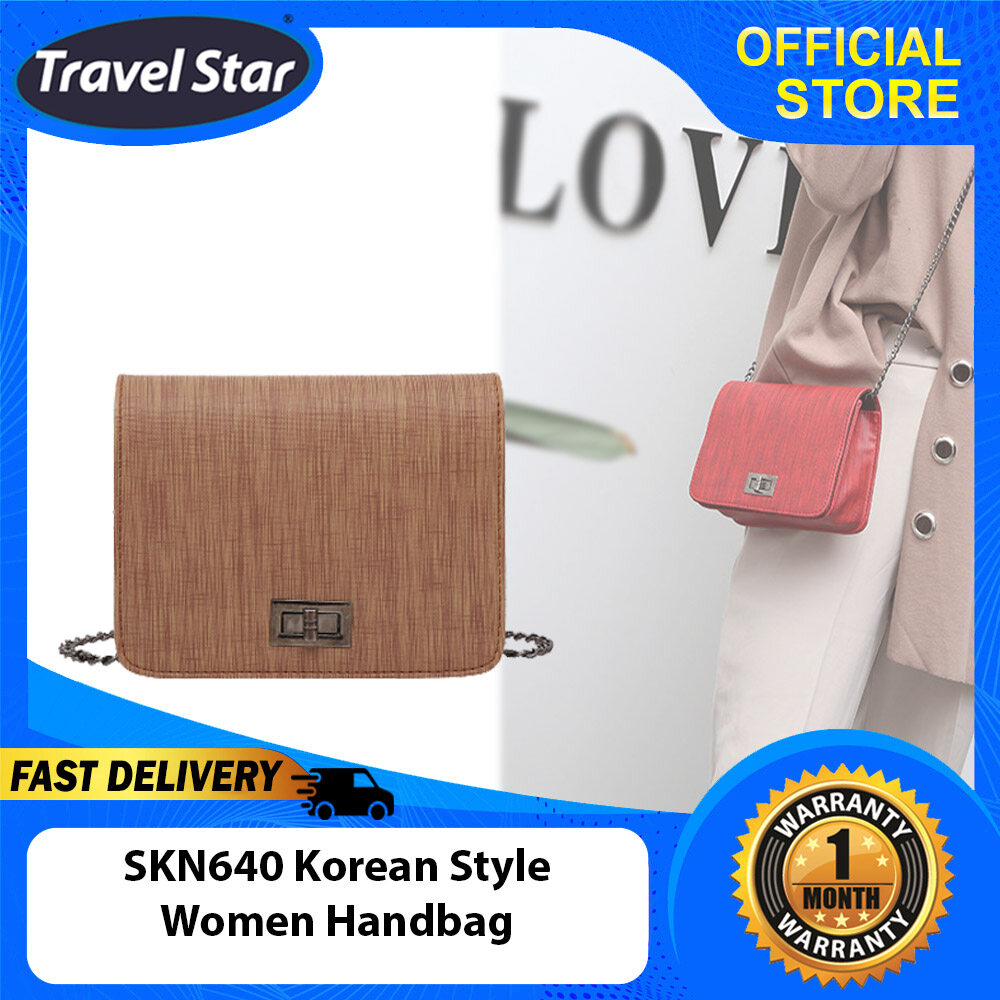 Travel Star SKN640 Korean Women Handbag Korea Style Fashion Wild Sling ...