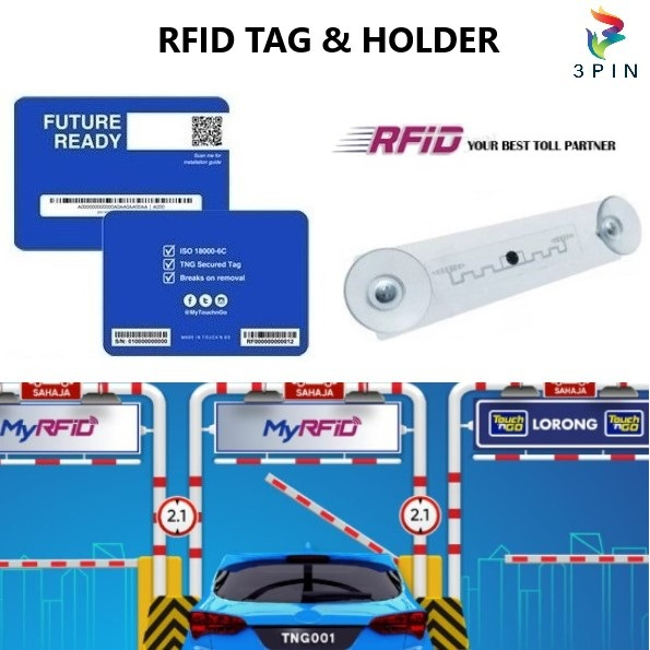 Shipping In 24 Hours My Rfid Touch n go SELF-FITMENT ( Diy Rfid Tag ...