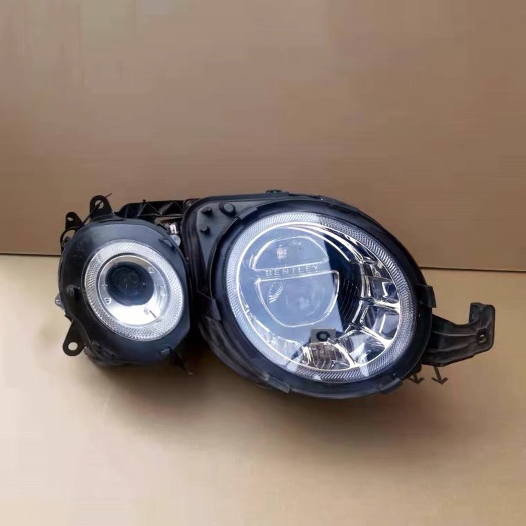 Bentley menambah lampu besar model lama kepada model baharu Mercedes ...