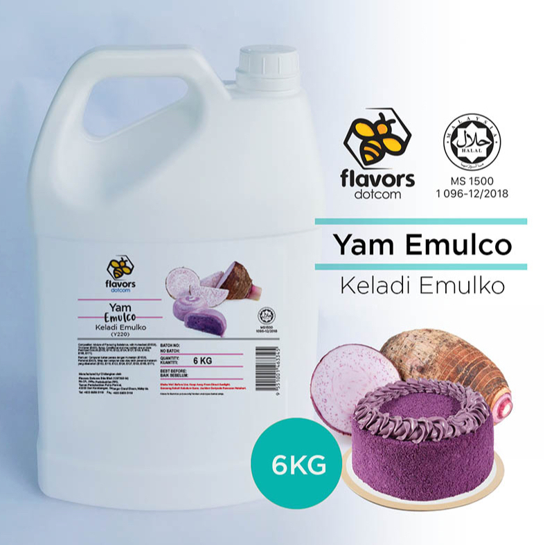 [HALAL] Flavors Dotcom Food Flavouring - Yam Emulco (paste) 6kg ...