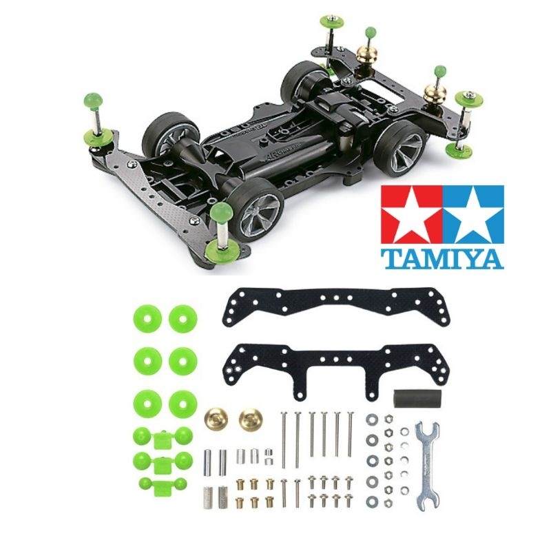 TAMIYA 15450 Mini 4WD Basic Tune Up Parts Set for AR Chassis | Shopee ...