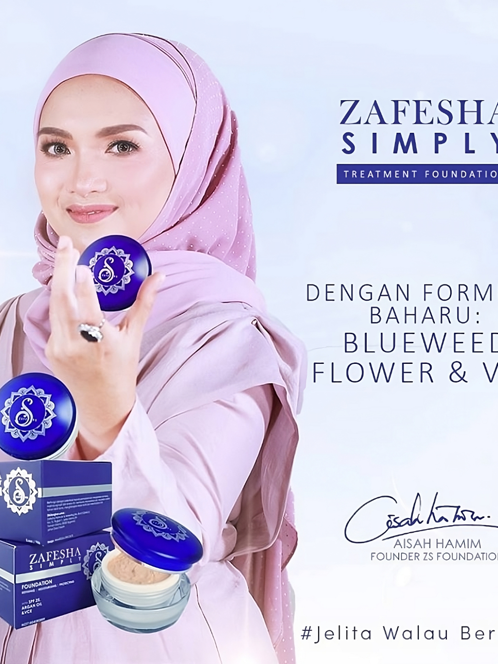 foundation zafesha original hq [ZA195s] | Shopee Malaysia