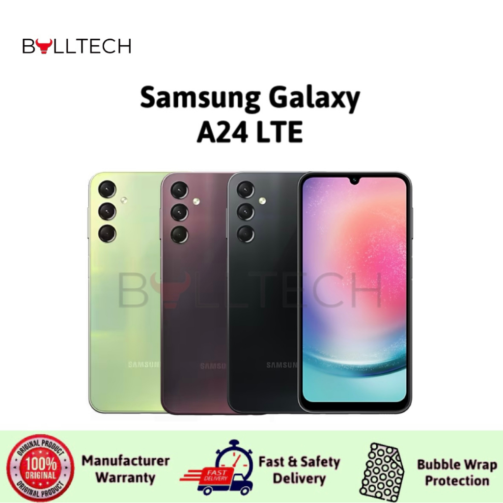 Samsung Galaxy A24 LTE (A245) 8GB RAM + 128GB ROM 1 YEAR WARRANTY BY SAMSUNG MALAYSIA ...