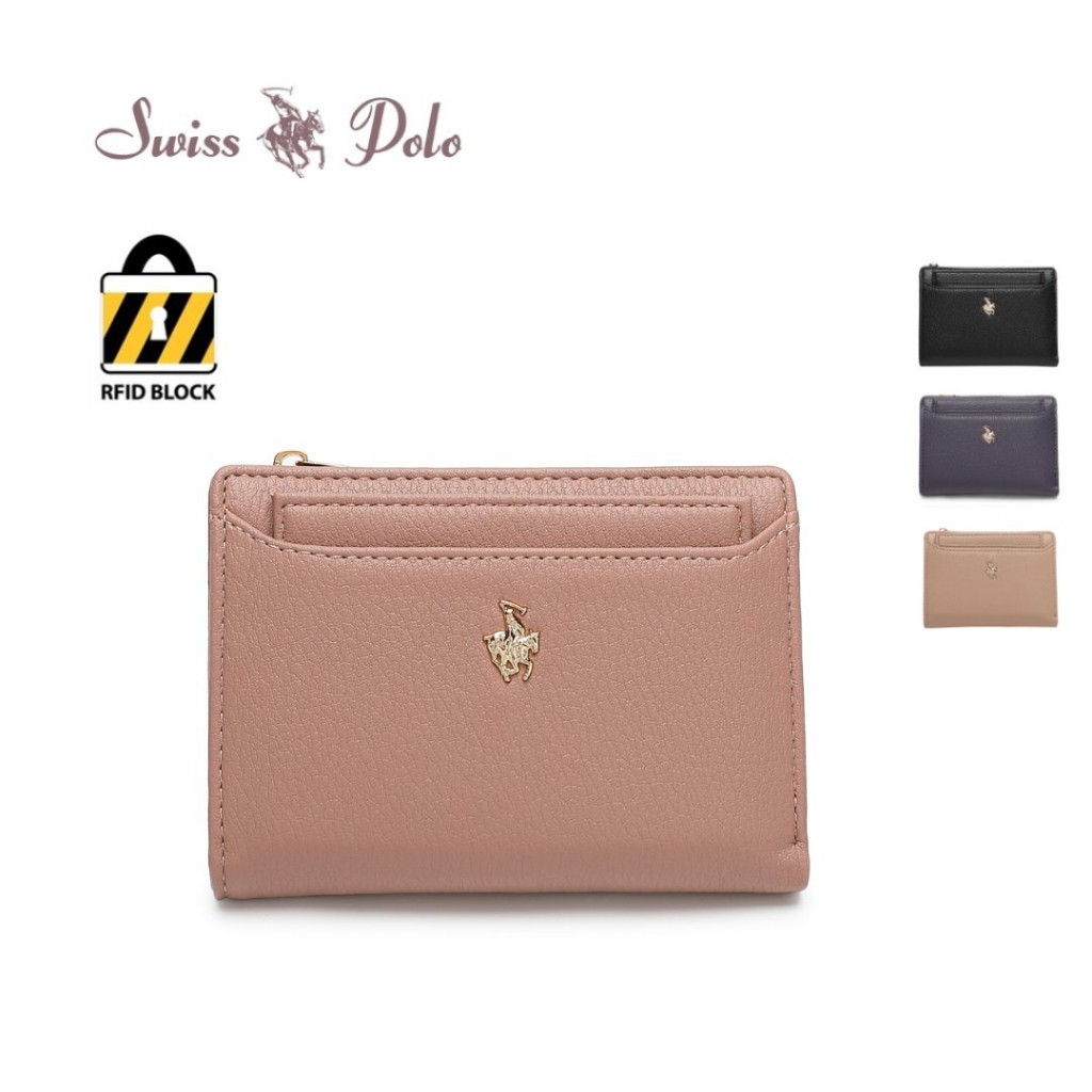 Swiss Polo 2 In 1 Ladies RFID Blocking Purse - Multi Colour SLP 51 ...
