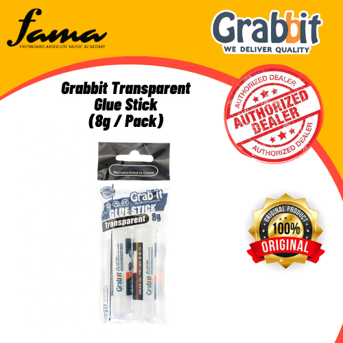 [FAMA]Grabbit Glue Stick Transparent (8g / Pack) | Shopee Malaysia