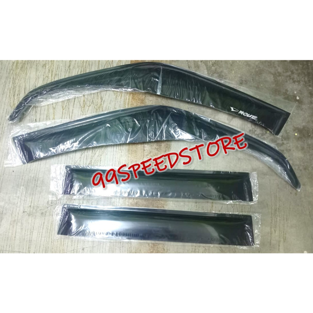 Perodua Kenari Move Door Visor 4 Inch (TULISAN 'MOVE' / 'KENARI ...