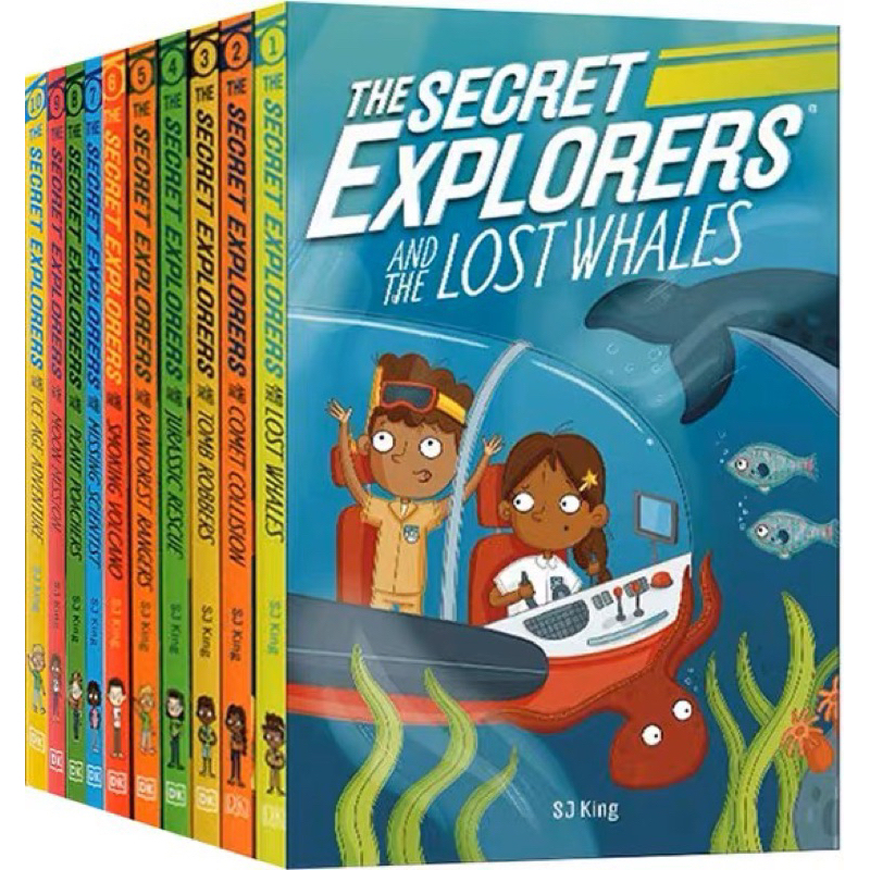 The Secret Explorers Collection (11 Books) | Shopee Malaysia
