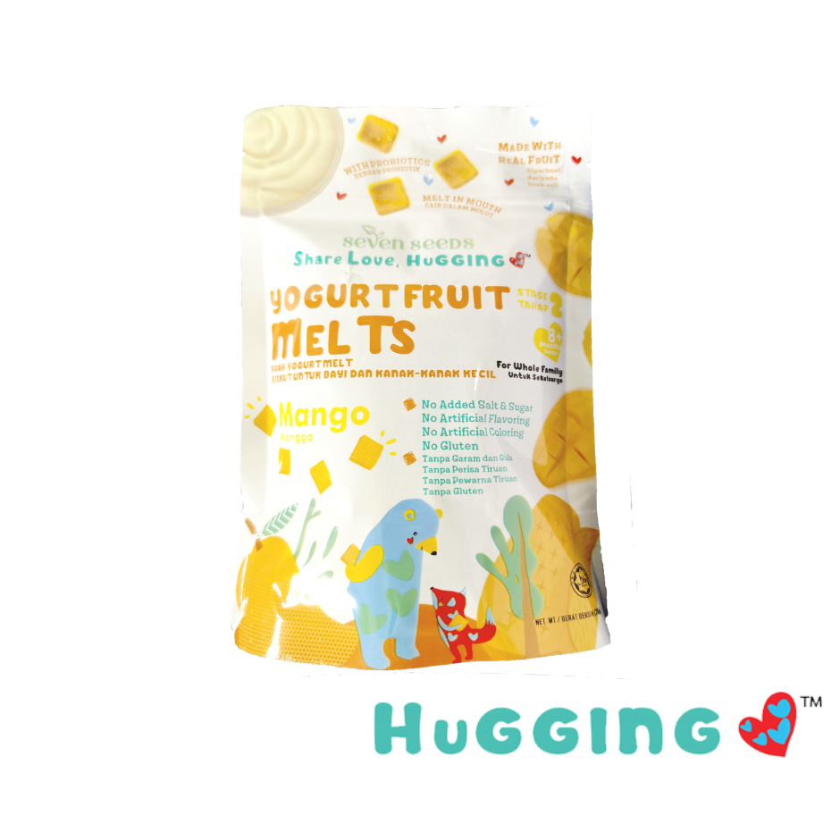 Hugging Love Organic Baby Yogurt Fruit Melts - Mango (20g) EXP 15/04 ...