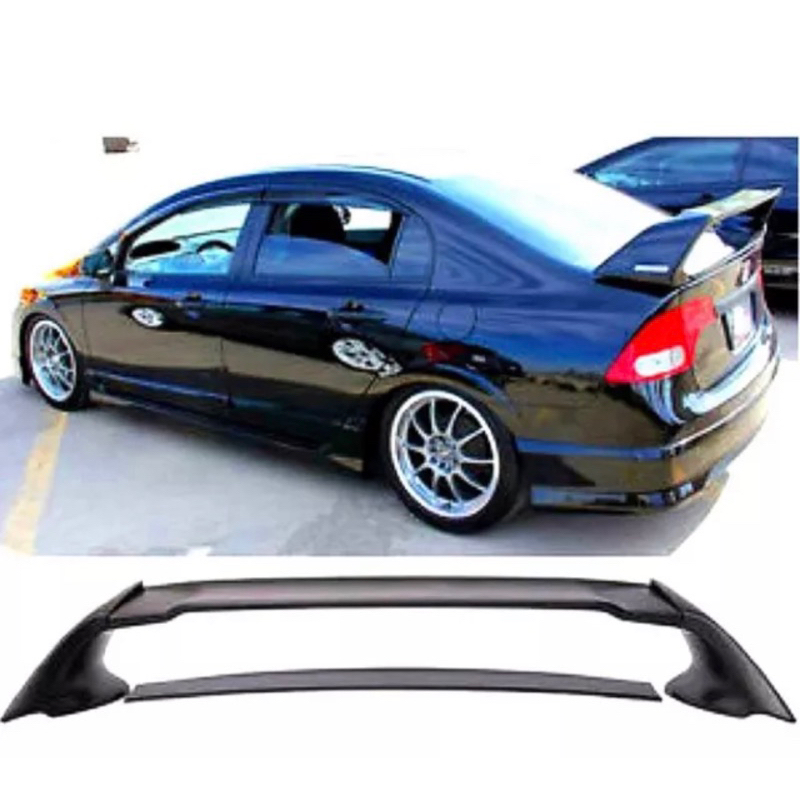 Honda Civic FD 4 pcs Mugen RR Spoiler SNA SNB material:Abs HONDA CIVIC FD MUGEN RR REAR SPOILER ...