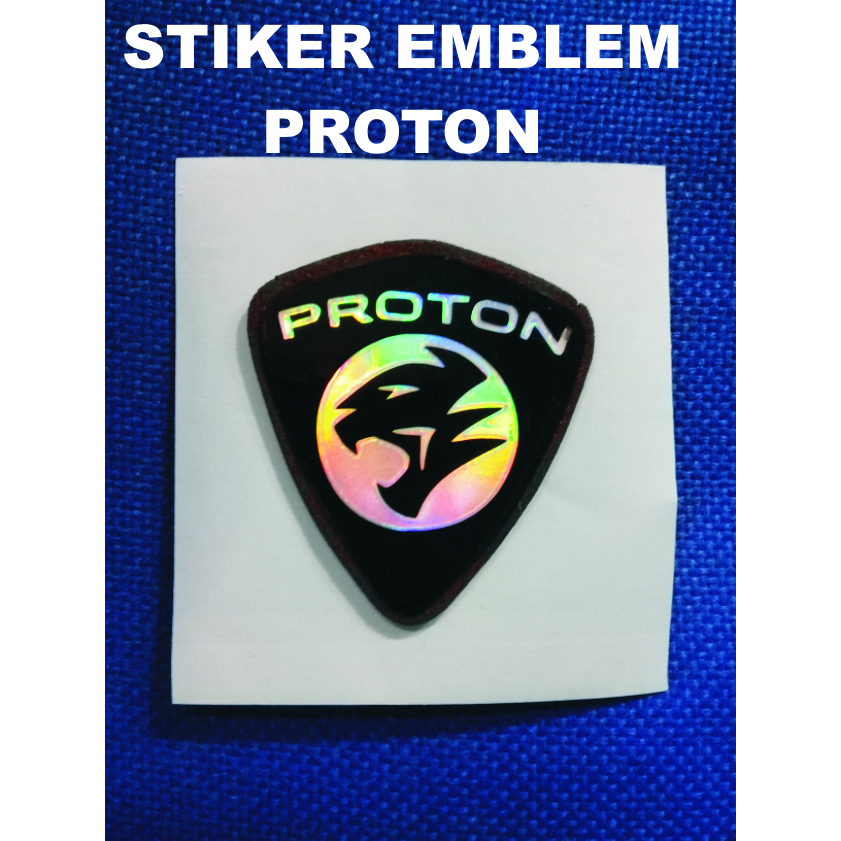 20230512-400 STIKER EMBLEM PROTON | Shopee Malaysia