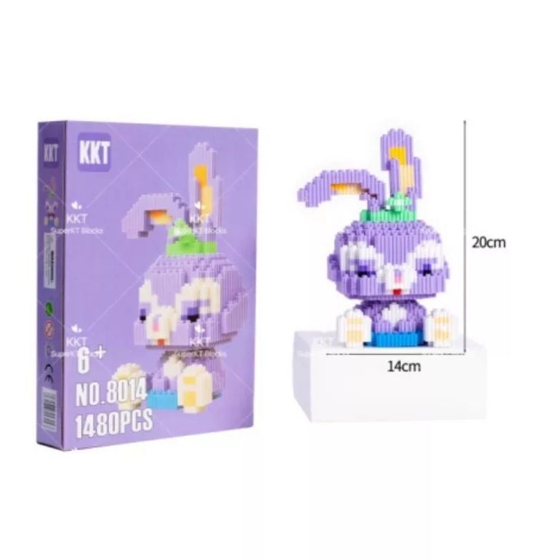 Disney Diy 3D Building Block Nano Block stellalou | Shopee Malaysia