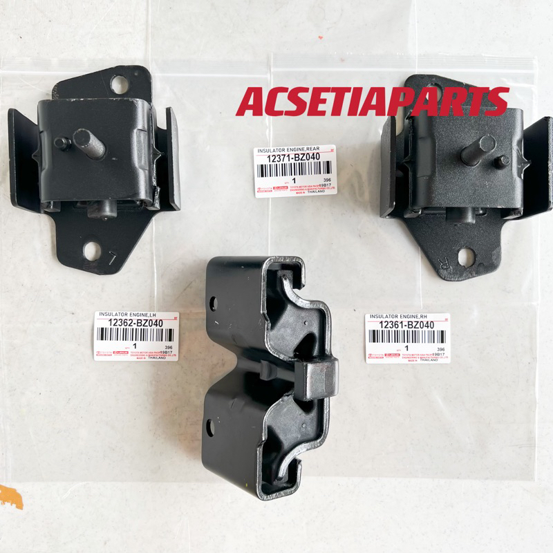 THAILAND QUALITY TOYOTA AVANZA 1.5CC F602 RUSH F700 ENGINE MOUNTING SET ...
