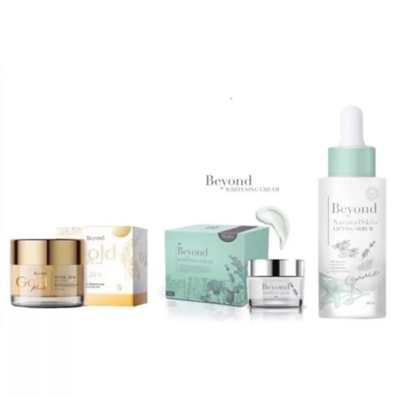 🍃BEYOND WHITENING CREAM / BEYOND LIFTING SERUM / BEYOND GOLD MASK 🍃 ...