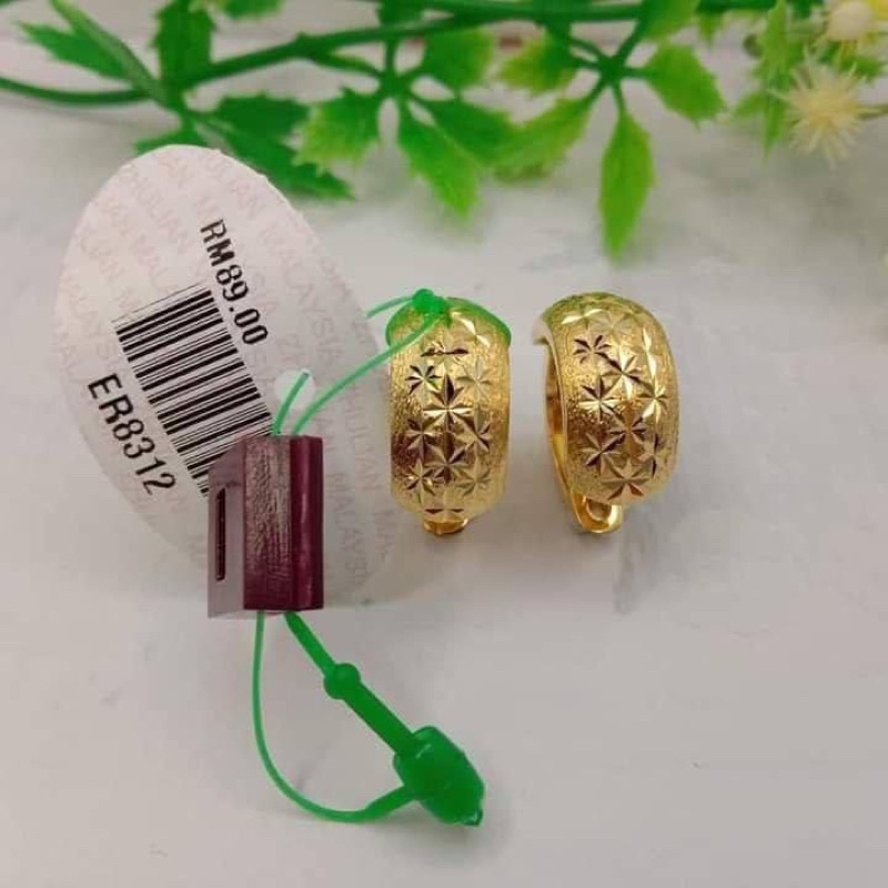 🔥🔥SUBANG EMAS SUBANG KATUP EMAS SUBANG KETIP EMAS ANTING-ANTING EMAS ...