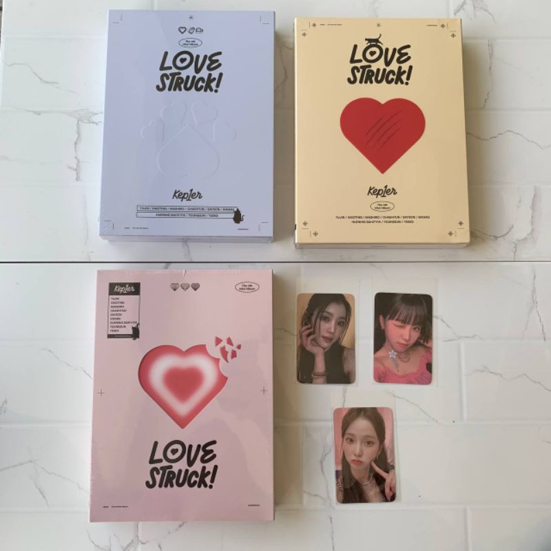 (KTOWN4U) KEP1ER KEPLER 4TH MINI ALBUM (LOVESTRUCK) (READY STOCK: SEALED) | Shopee Malaysia