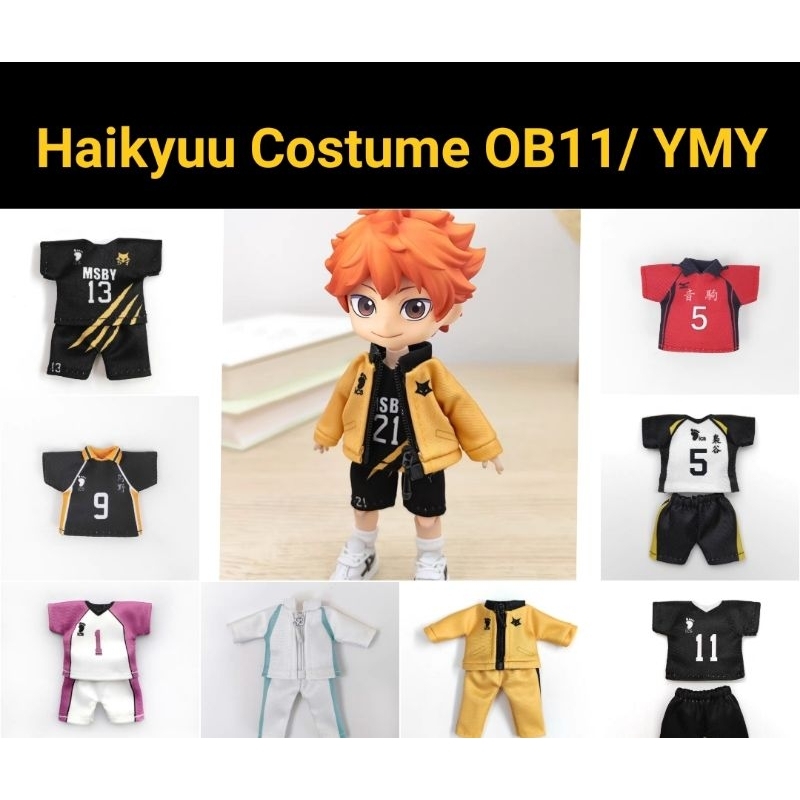 Haikyuu Costume OB11 MSBY Uniform Jacket Karasuno YMY Hinta Oikawa ...
