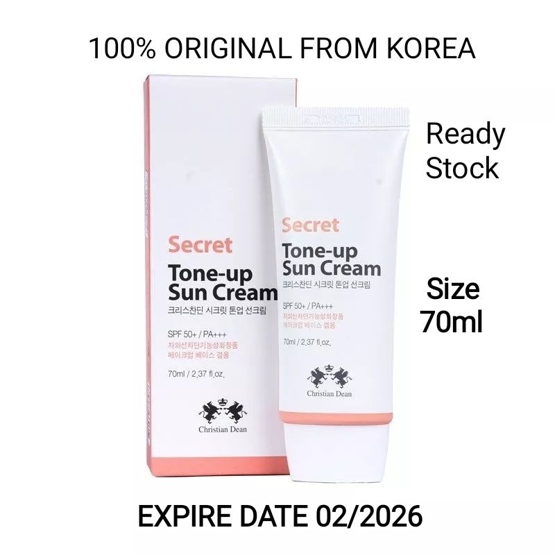 Secret Tone up Sun Cream SPF 50+PA+++ 70ML | Shopee Malaysia