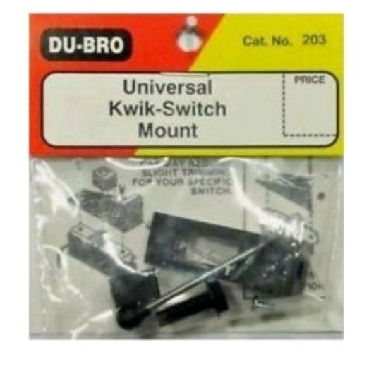 DU-BRO 203 UNIVERSAL KWIK-SWITCH MOUNT Ep Plane Parts Made in USA | Shopee Malaysia