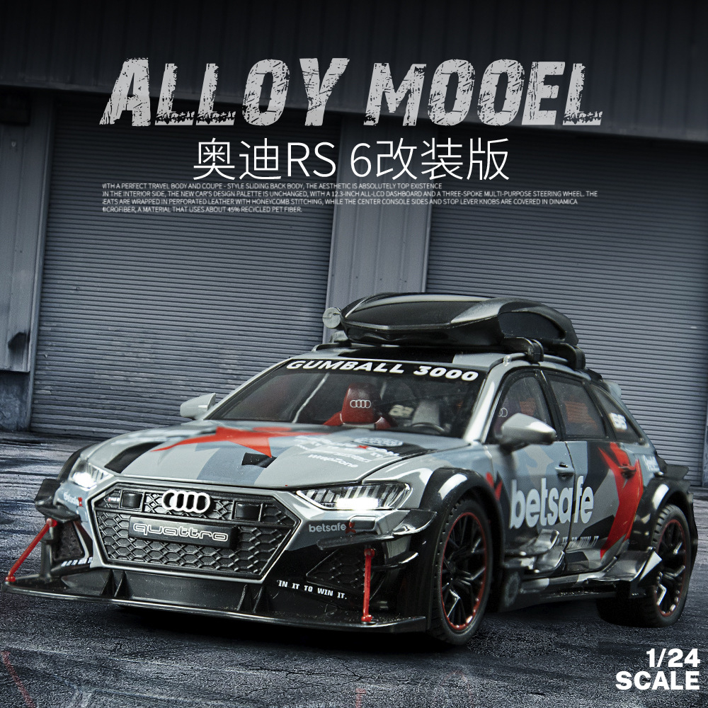 AUDI RS6 Modify 1:24 Scale Diecast Model Car | Shopee Malaysia