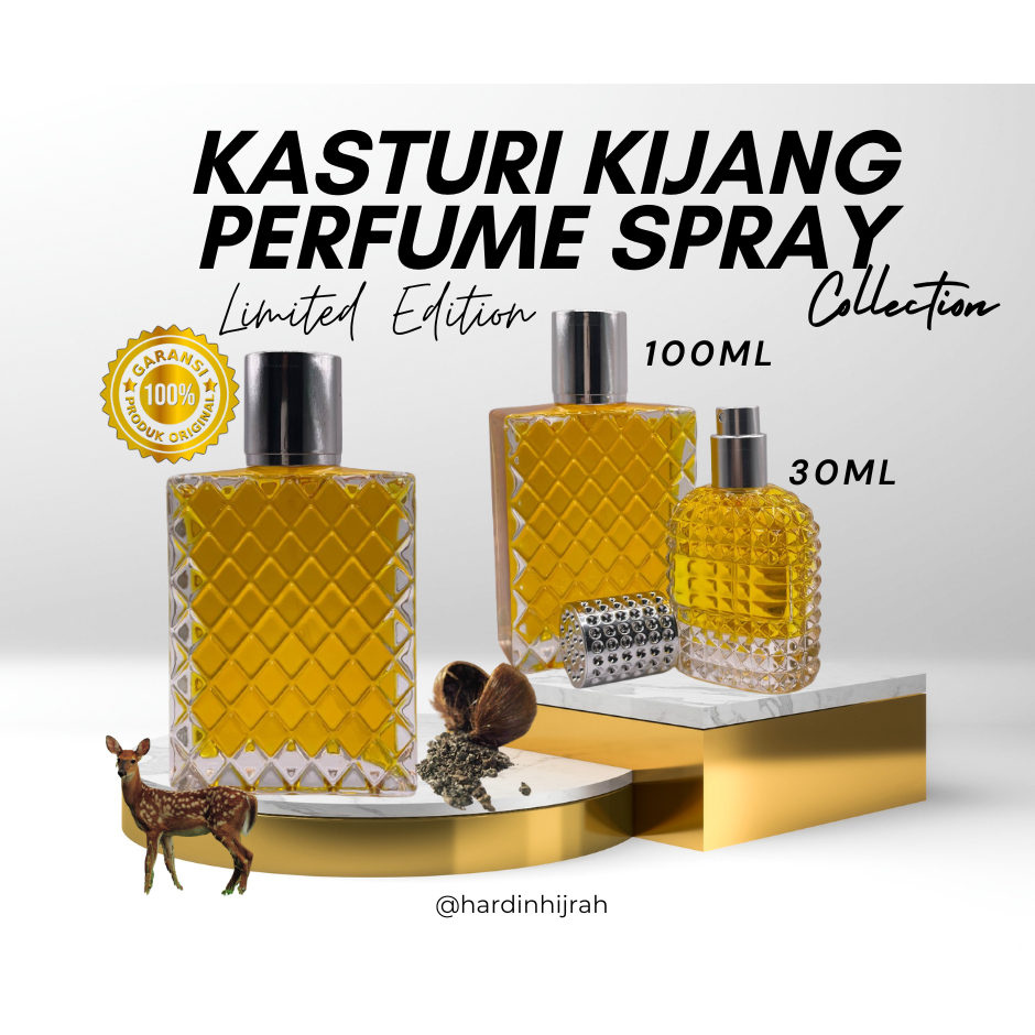 Minyak Kasturi Kijang Asli Spray 100ml/30ml Original Kasturi | Shopee Malaysia