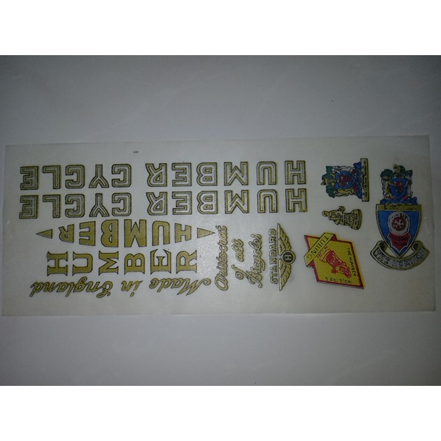 Sticker Minyak Basikal Klasik Basikal Tua HUMBER / HUMBER Classic ...