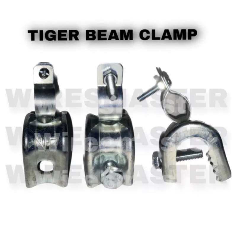 A-MAX Tiger Beam Clamp 19-24MM and Conduit Clamp 1" (SET)AND (TIGER ...