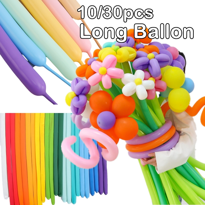 Long Latex Balloons Magic Balloons DIY Flower Twist Balloon Long ...